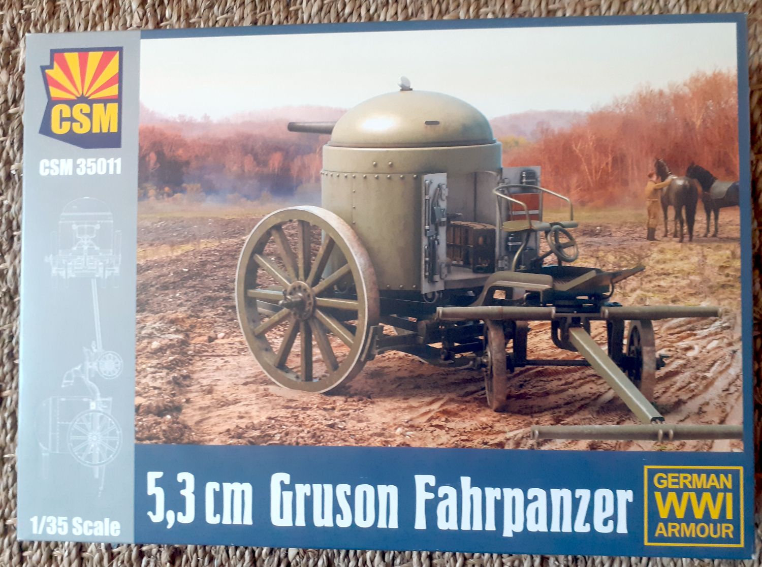 5,3cm Gruson Fahrpanzer - CSM 1/35 - Page 3